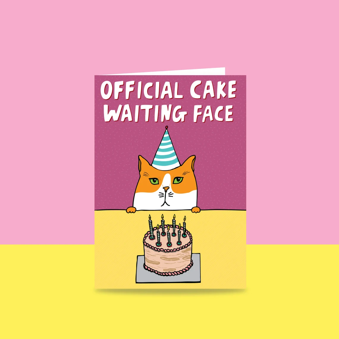 Official Cake Waiting Face | Artisan's Nest Collective Newtown